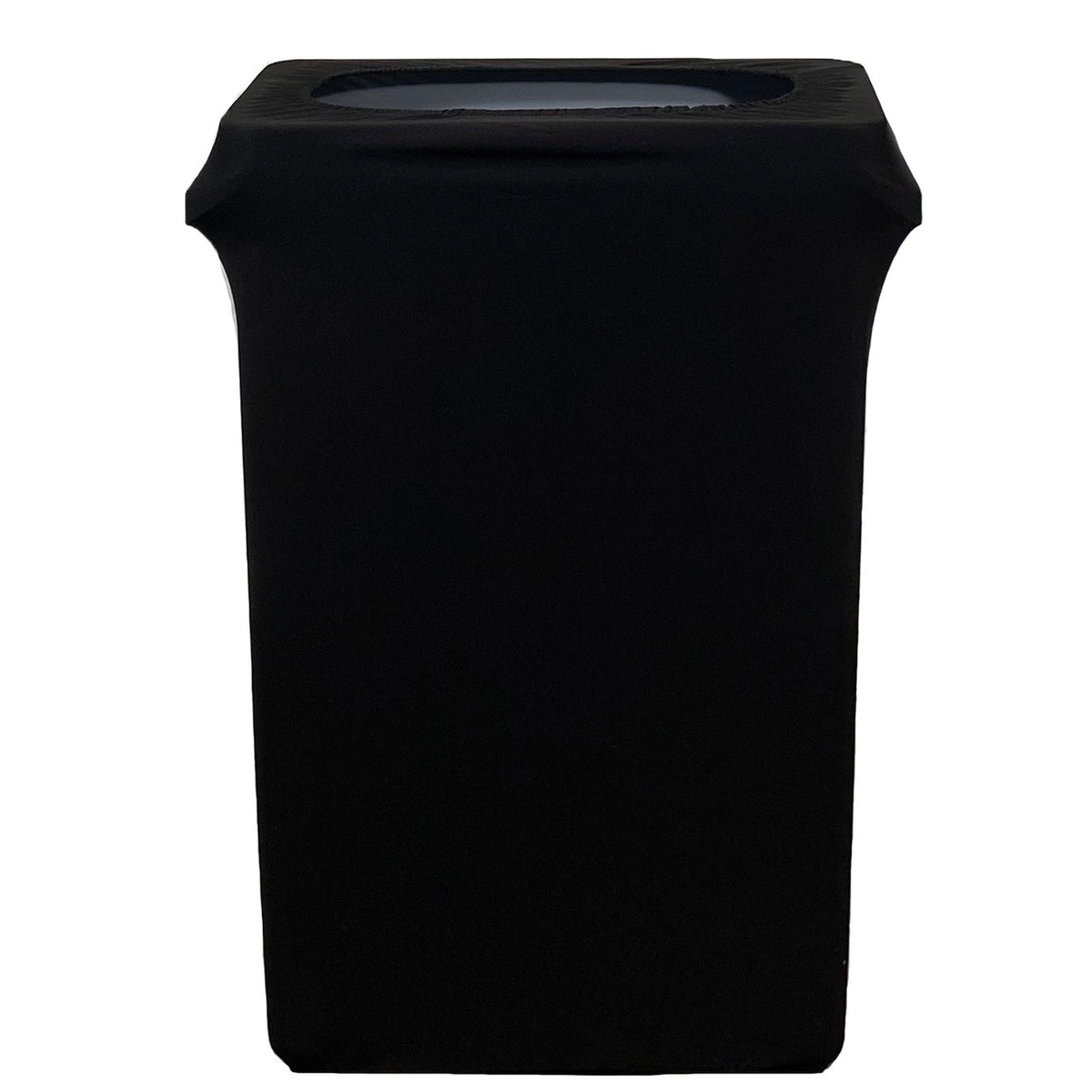 Spandex (Slim Jim) 23 Gallon Trash Can Cover in Black – Urquid Linen