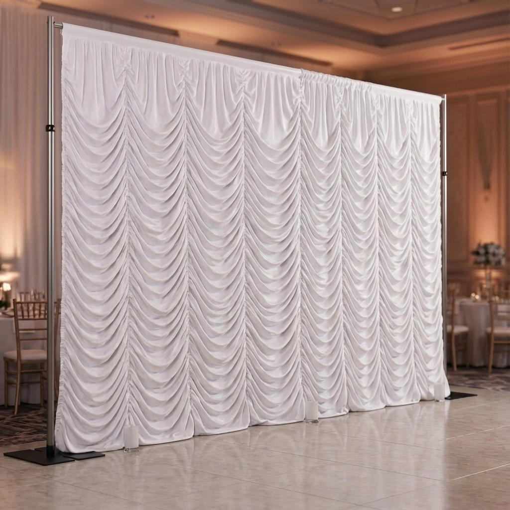 Austrian Puff Drapery Panel – Urquid Linen