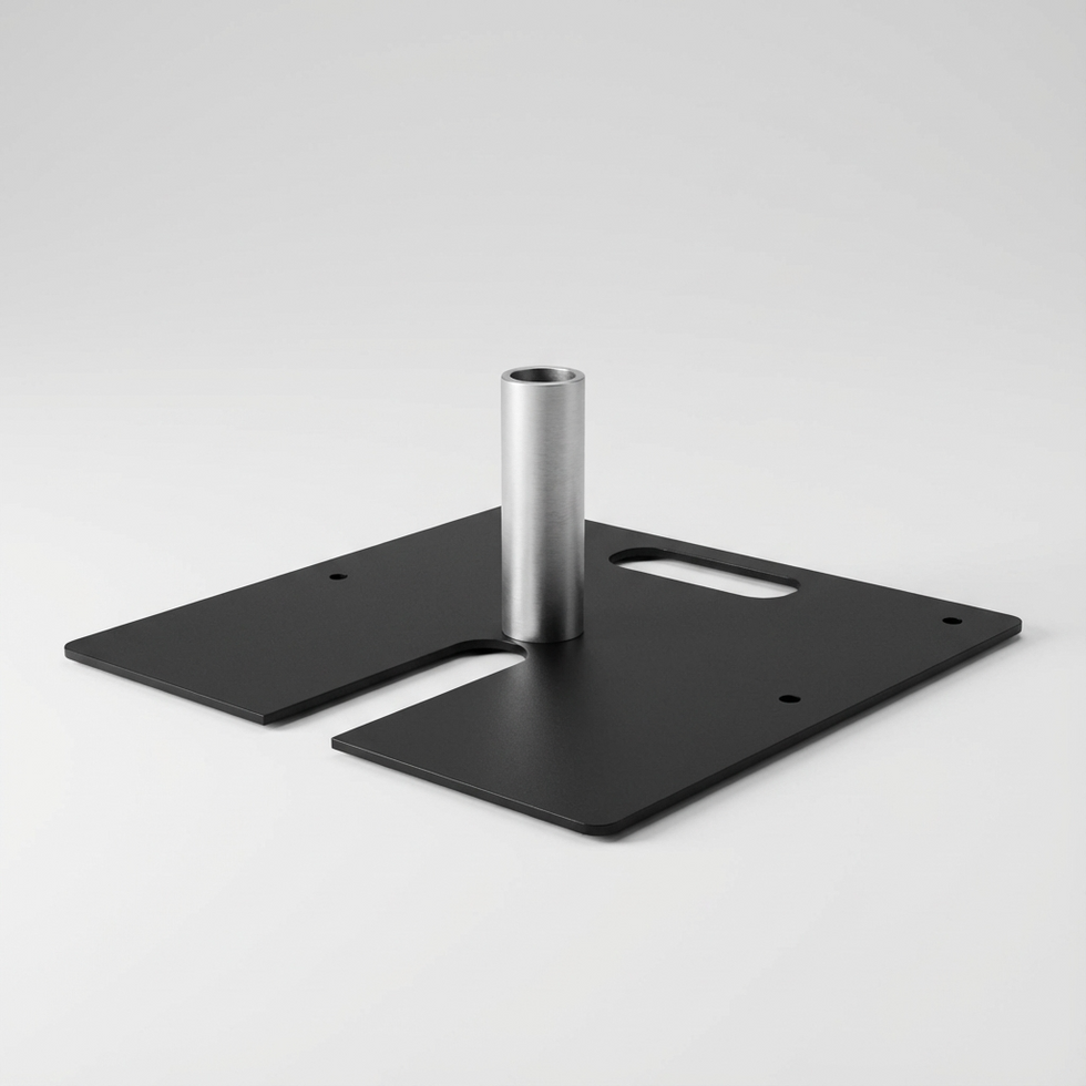 Steel Base & Pin – Urquid Linen