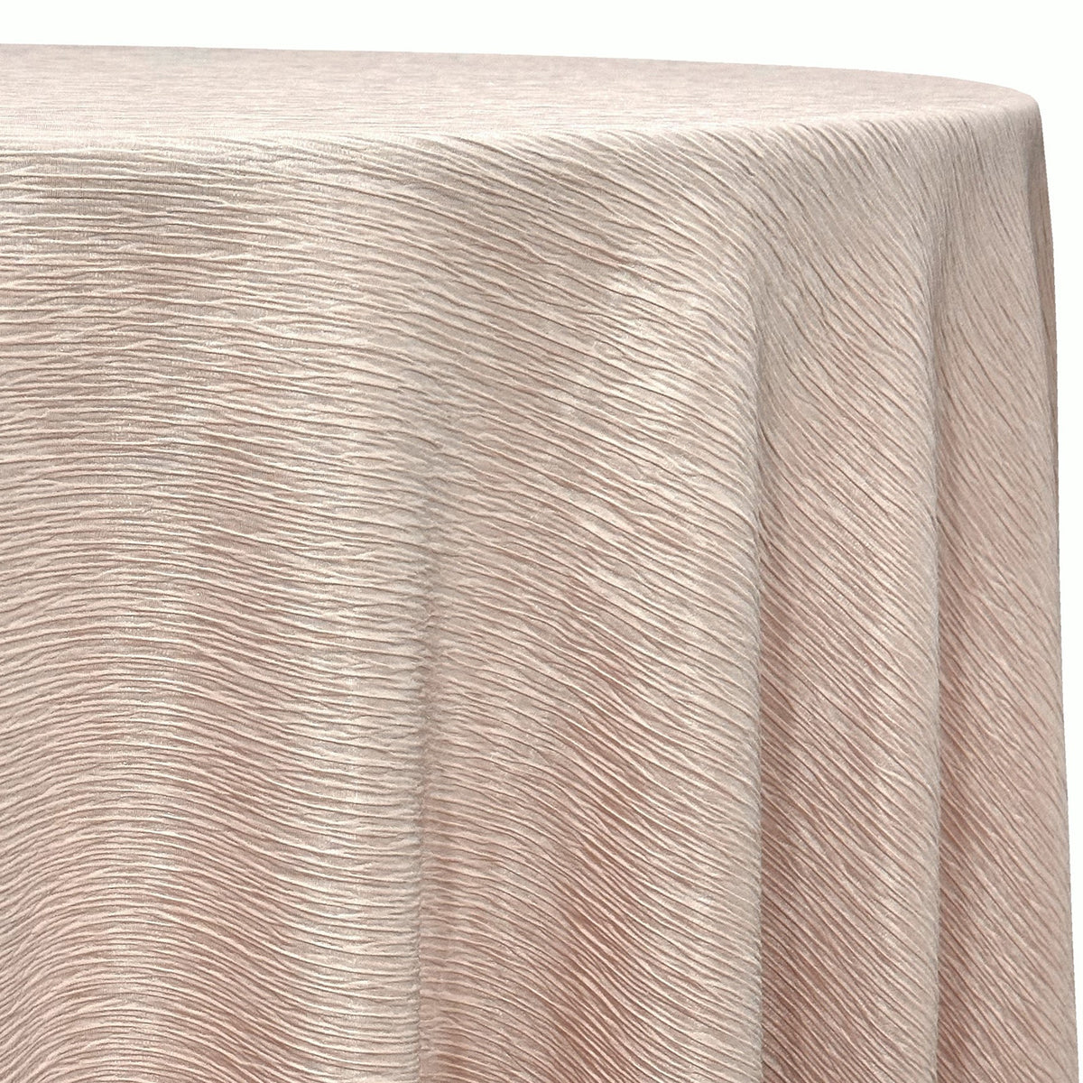 Bella Crepe Table Linen in Blush – Urquid Linen