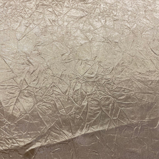 Crush Satin (Bichon) Drapery Panel in Cappucino 47 – Urquid Linen