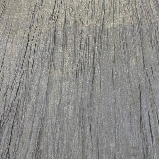 Accordion Taffeta Drapery Panel in Charcoal – Urquid Linen
