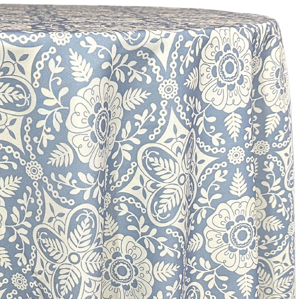Morocco (Poly Print) Table Linen in Copen Perry – Urquid Linen