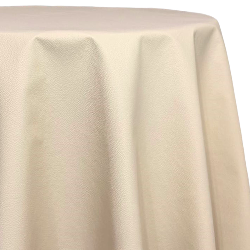 Deco Leather Table Linen in Cream – Urquid Linen
