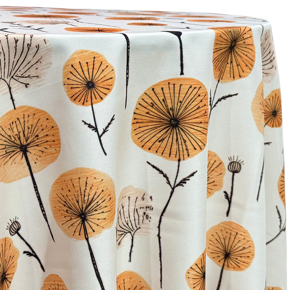 Dandelion (Poly Print) Table Linen – Urquid Linen