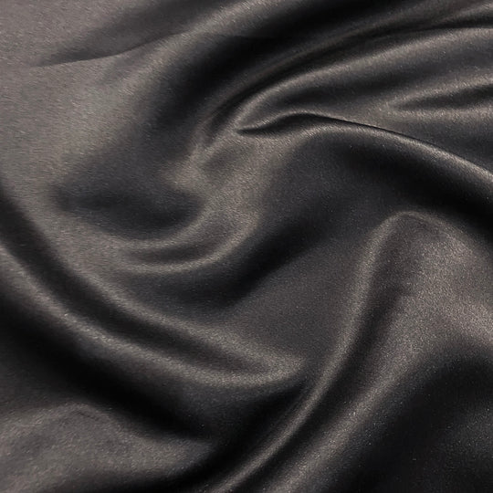 Lamour (Dull) Satin Drapery Panel in Gray 1665 – Urquid Linen