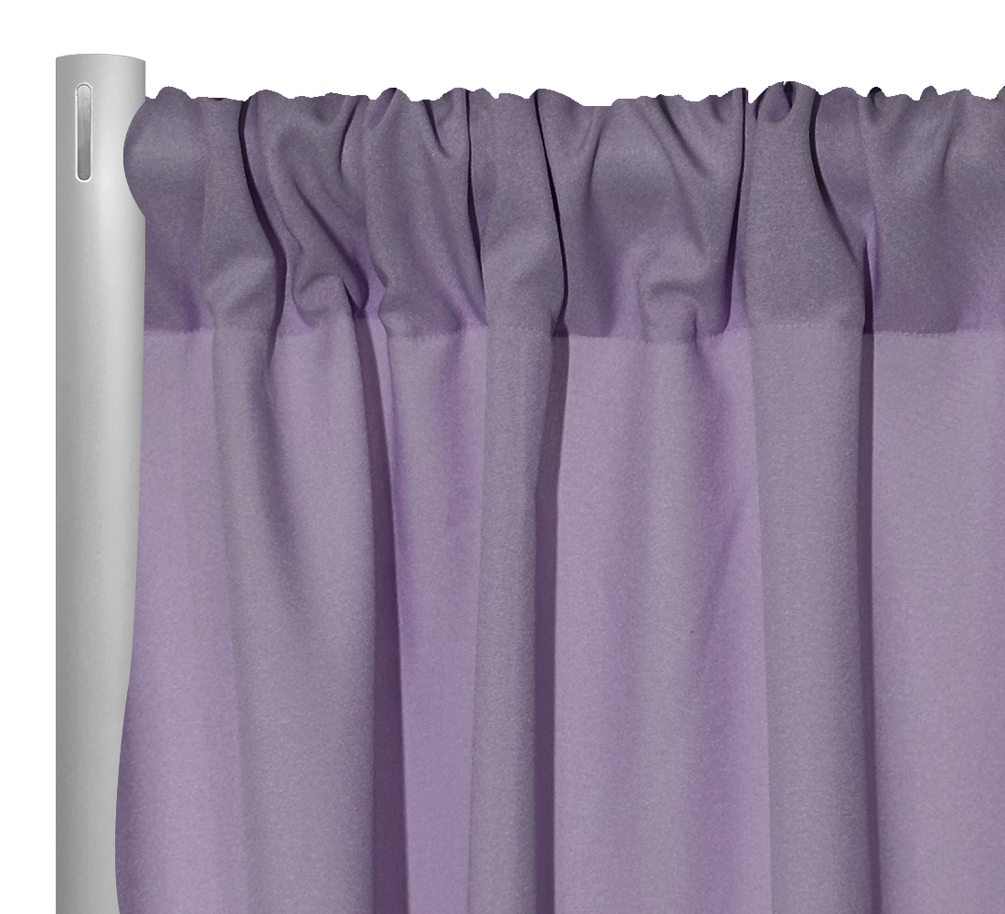Premium Poly (Poplin) Drapery Panel in Lilac 1172 – Urquid Linen