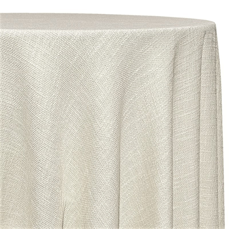 Capri Slub Linen Table Linen in Off White – Urquid Linen