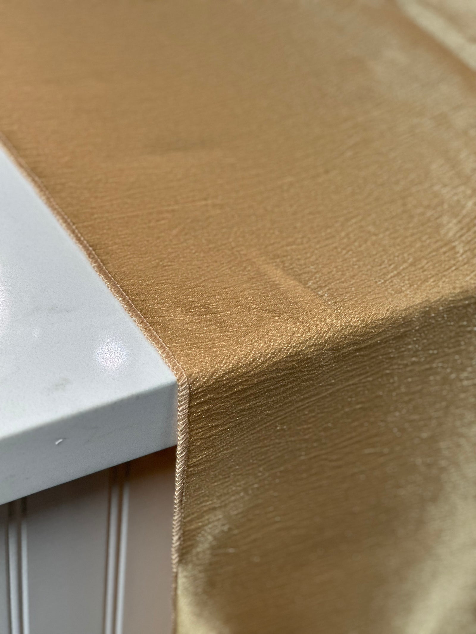 Luxury Satin Table Linen in Gold – Urquid Linen