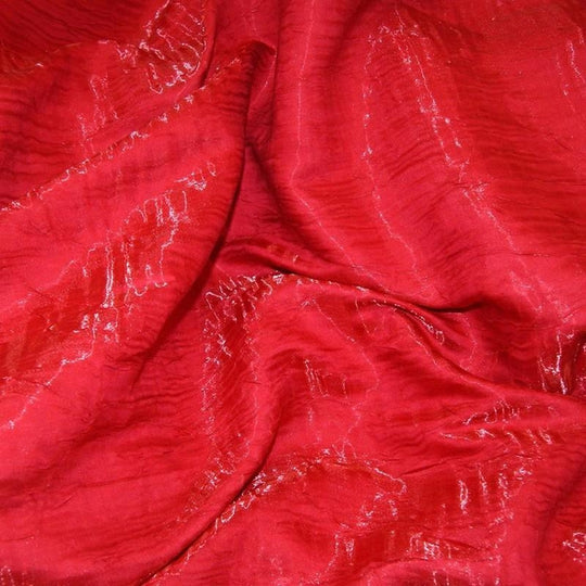 Crush Shimmer (Galaxy) Drapery Panel in Rio Red 37 – Urquid Linen