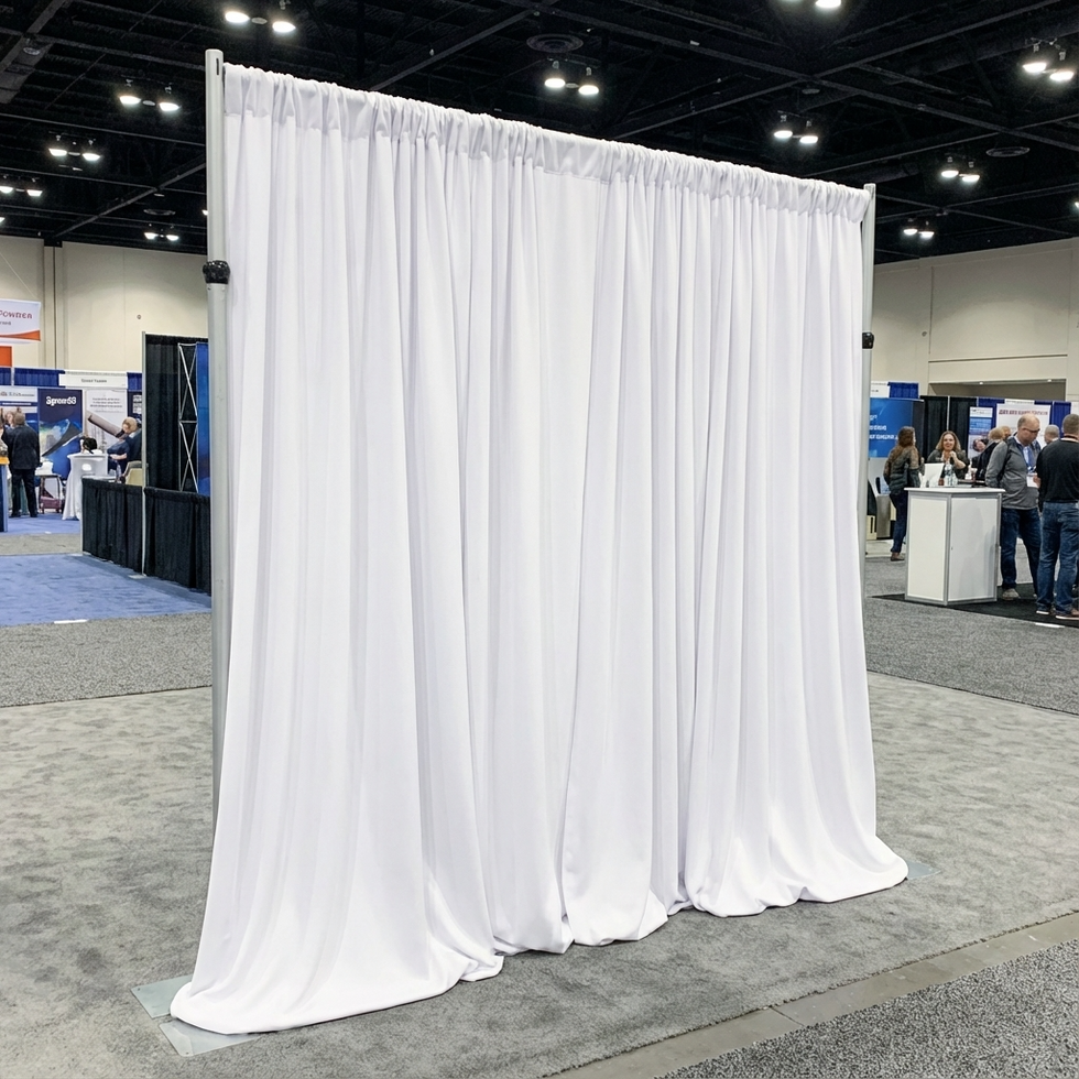 Scuba (Wrinkle-Free) Drapery Panel in White – Urquid Linen