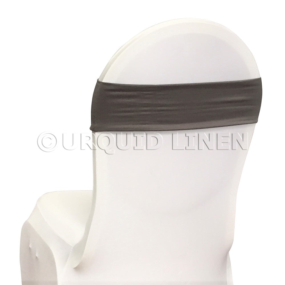 Premium Spandex Chair Band in Grey 39
