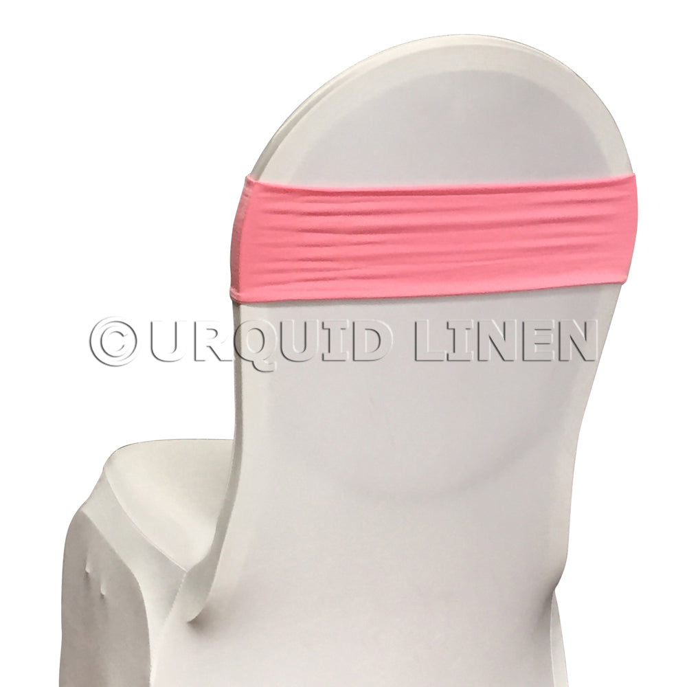 Premium Spandex Chair Band in Coral 1500