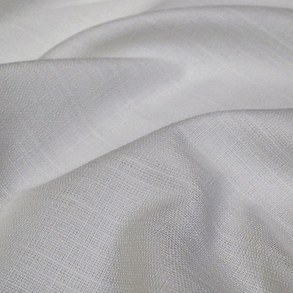 Rustic Linen Drapery Panel in White – Urquid Linen