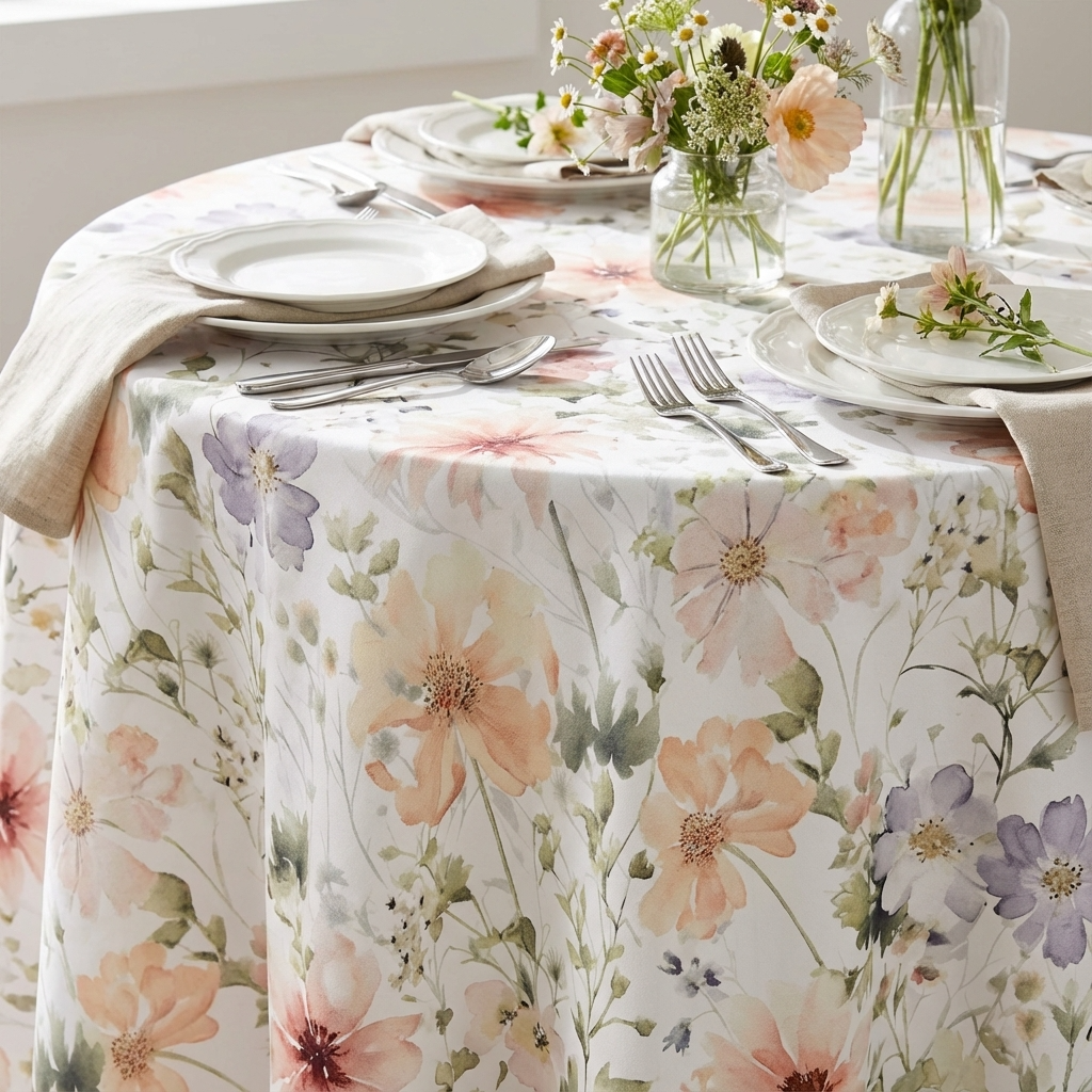 Wildflower Garden (Poly Print) Table Linen – Urquid Linen