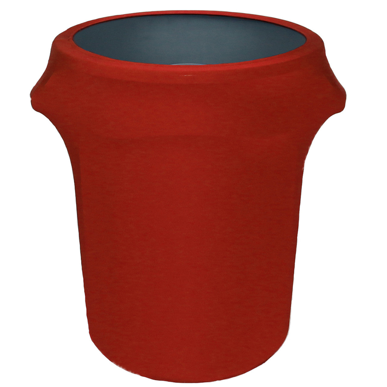Spandex 32 Gallon Trash Can Cover in Red