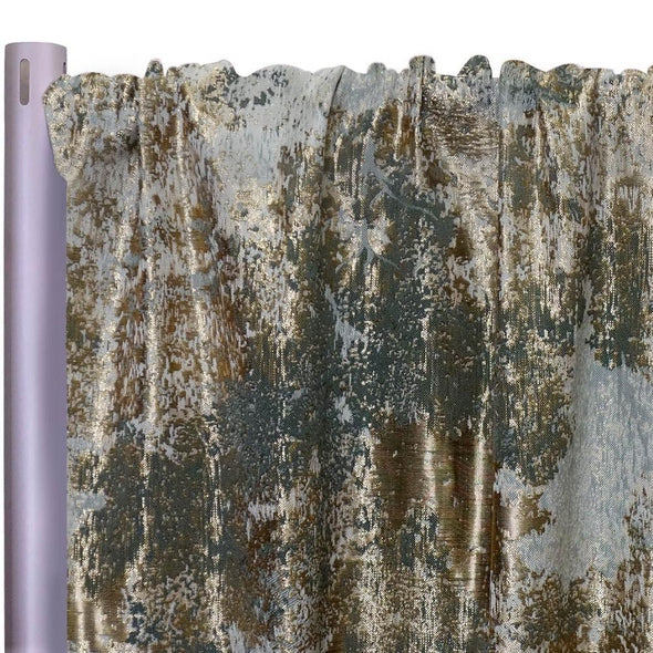 Cascade Jacquard Drapery Panels (110" Wide) / 6 Colors – Urquid Linen