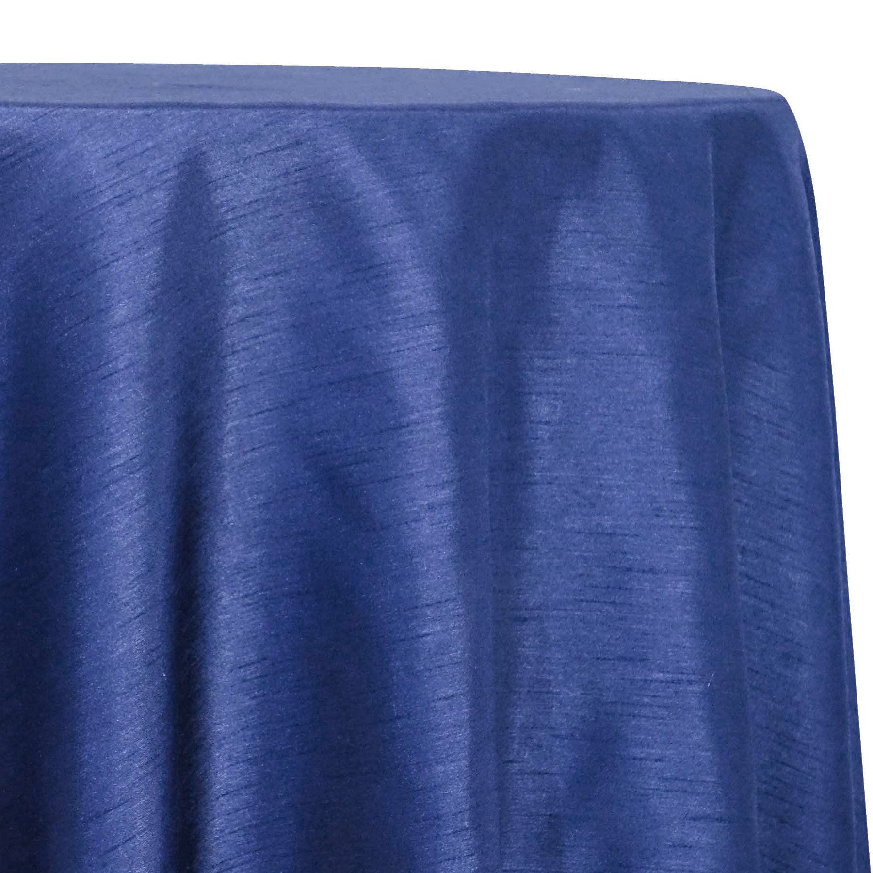 Shantung Satin (Reversible) Table Linen in Navy – Urquid Linen