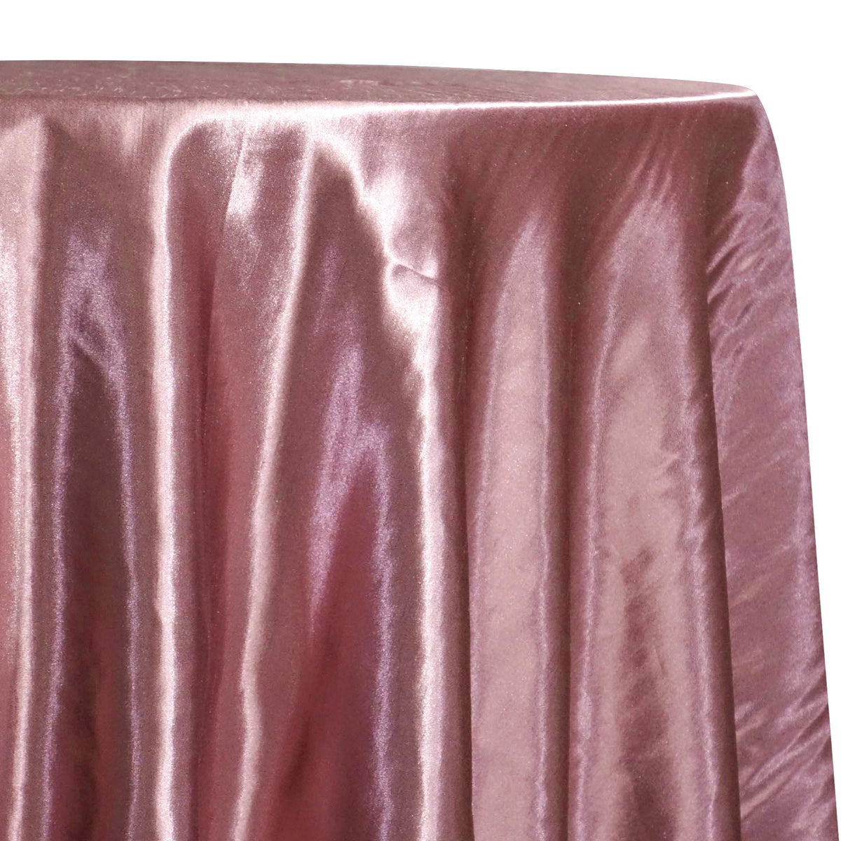Shantung Satin (Reversible) Table Linen in Dusty Rose – Urquid Linen