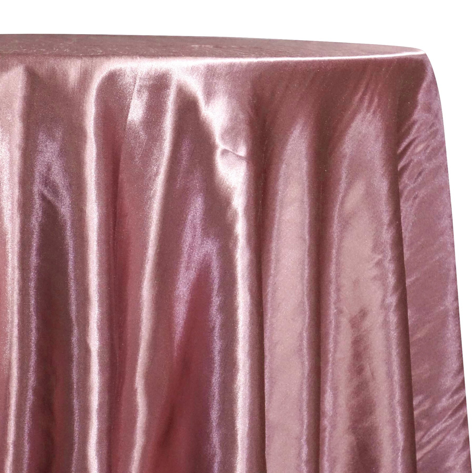 Shantung Satin (Reversible) Table Linen in Dusty Rose – Urquid Linen