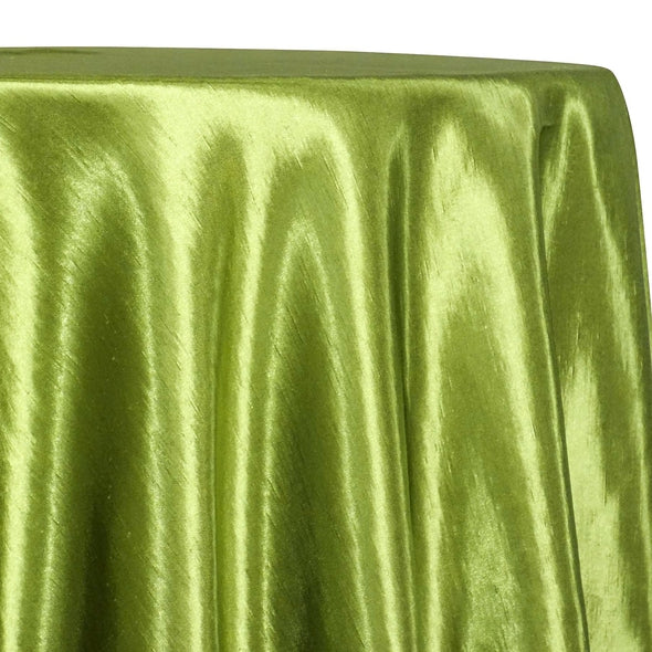 Shantung Satin (Reversible) Table Linen in Willow Green – Urquid Linen