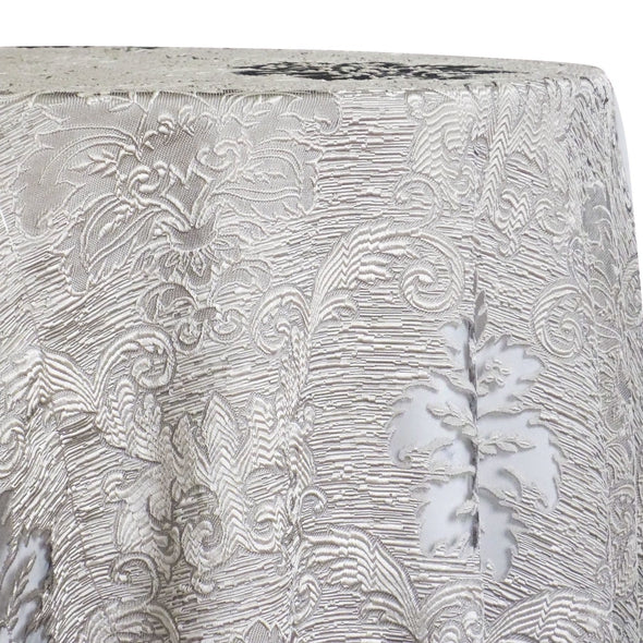 Regency Damask Sheer Tablecloths & Overlays | Urquid Linen