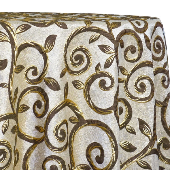 Tuscany Jacquard (Reversible) Tablecloths & Overlays | Urquid Linen