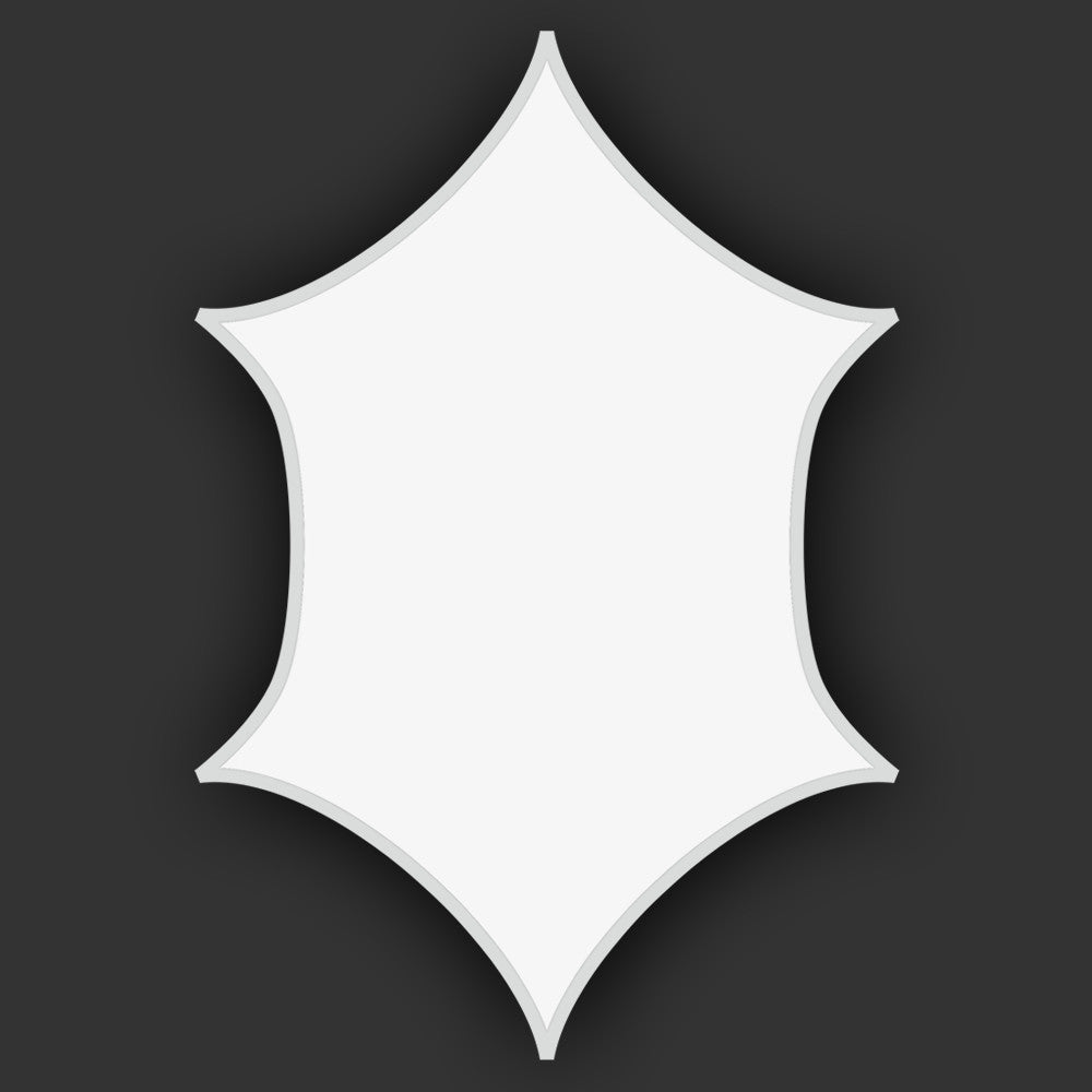 6pt Hexagon Shape 03 – Urquid Linen