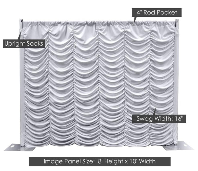 Austrian Puff Drapery Panel – Urquid Linen