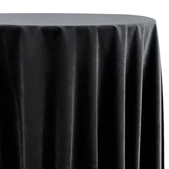Luxury Plush Velvet Table Linen in Black – Urquid Linen