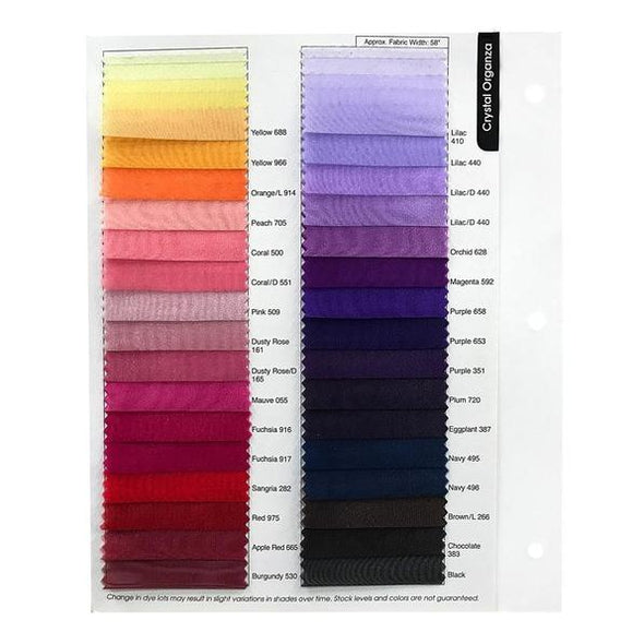 Khaki Color Chart Fabric