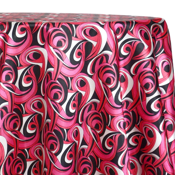 Abstract (Pucci) Table Linen in Fuchsia – Urquid Linen