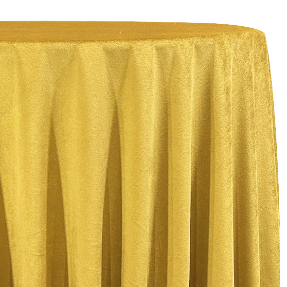 Luxury Plush Velvet Table Linen in Gold 18K – Urquid Linen
