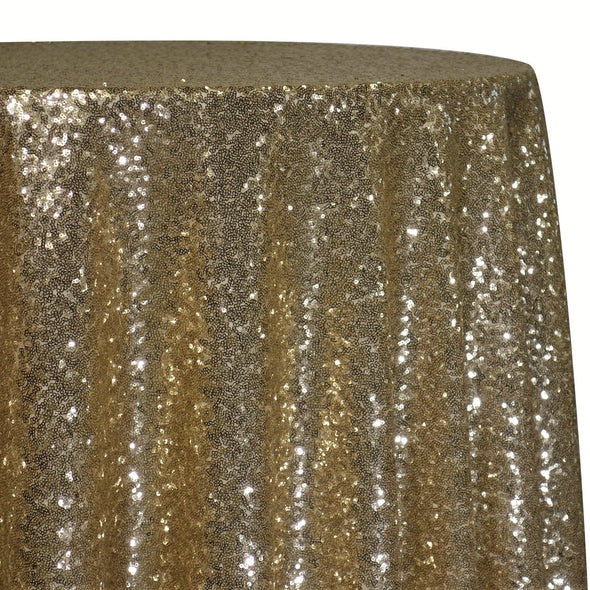 Glitz Sequins Table Linen in Gold 18K – Urquid Linen