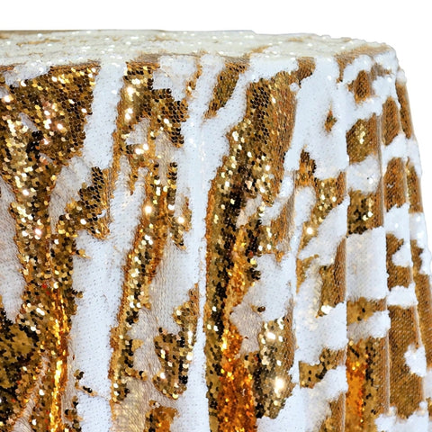 Two-Tone Sequins Tablecloths & Overlays | Urquid Linen