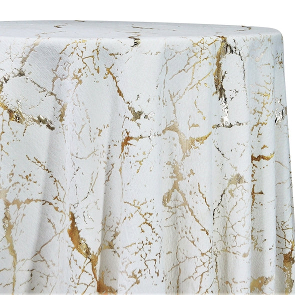 Marble Jacquard Tablecloths & Overlays | Urquid Linen