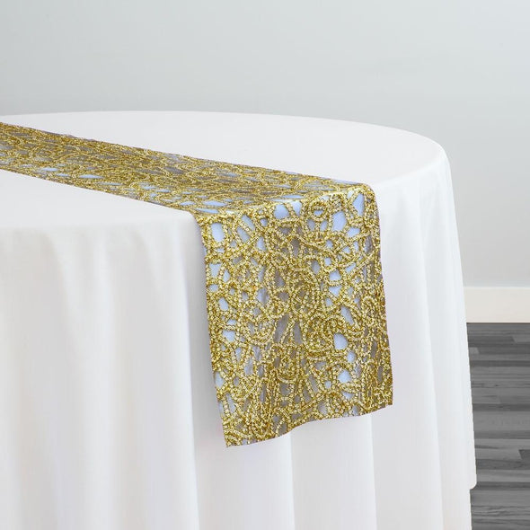 Swirl Chain Lace Table Runners | Urquid Linen
