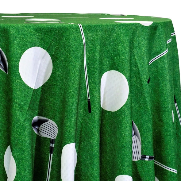 Sports (Poly Print) Tablecloths & Overlays | Urquid Linen