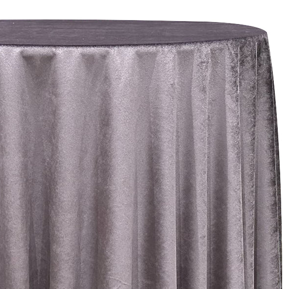 Luxury Plush Velvet Table Linen in Heather – Urquid Linen