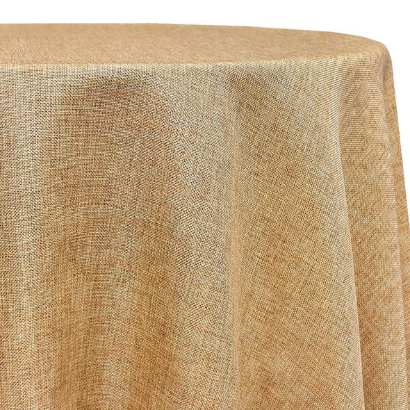 Imitation Burlap Table Linen in Honey – Urquid Linen
