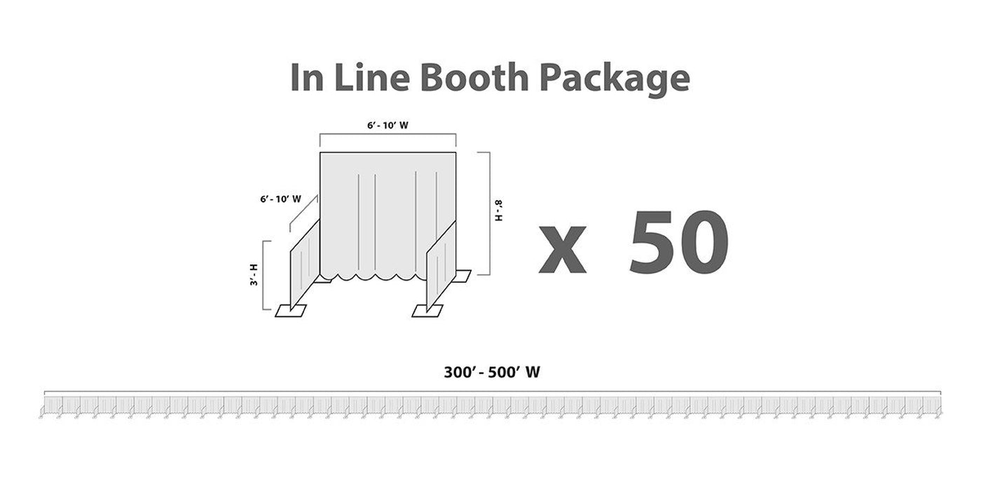 Trade Show In-Line Booths – Urquid Linen