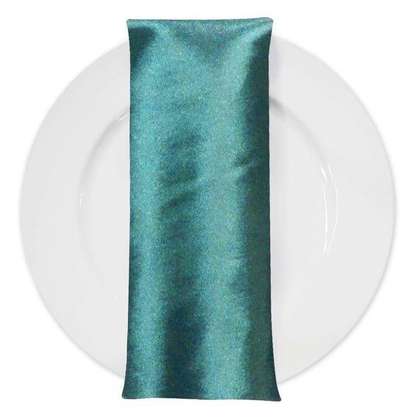 Shantung Satin (Reversible) Table Napkin in Jade – Urquid Linen