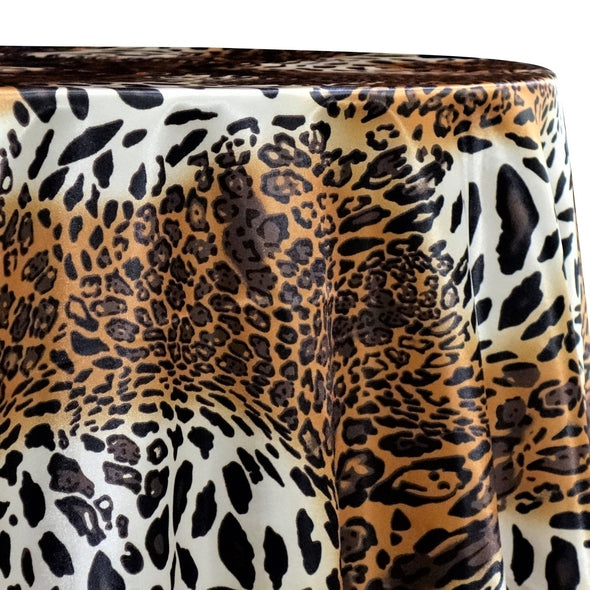 Animal Print Table Linen in Leopard – Urquid Linen