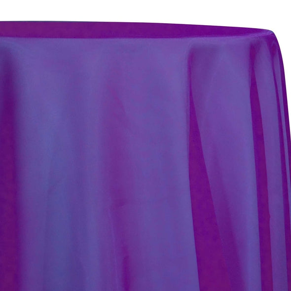 Crystal Organza Table Linen in Magenta 592 – Urquid Linen