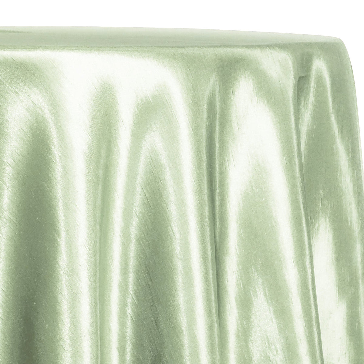 Shantung Satin (Reversible) Linen in Mint – Urquid Linen