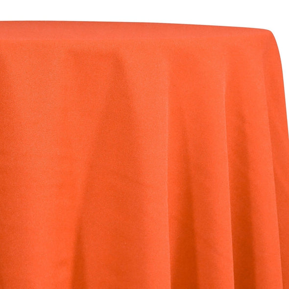 Premium Poly (Poplin) Table Linen in Orange 1405 – Urquid Linen