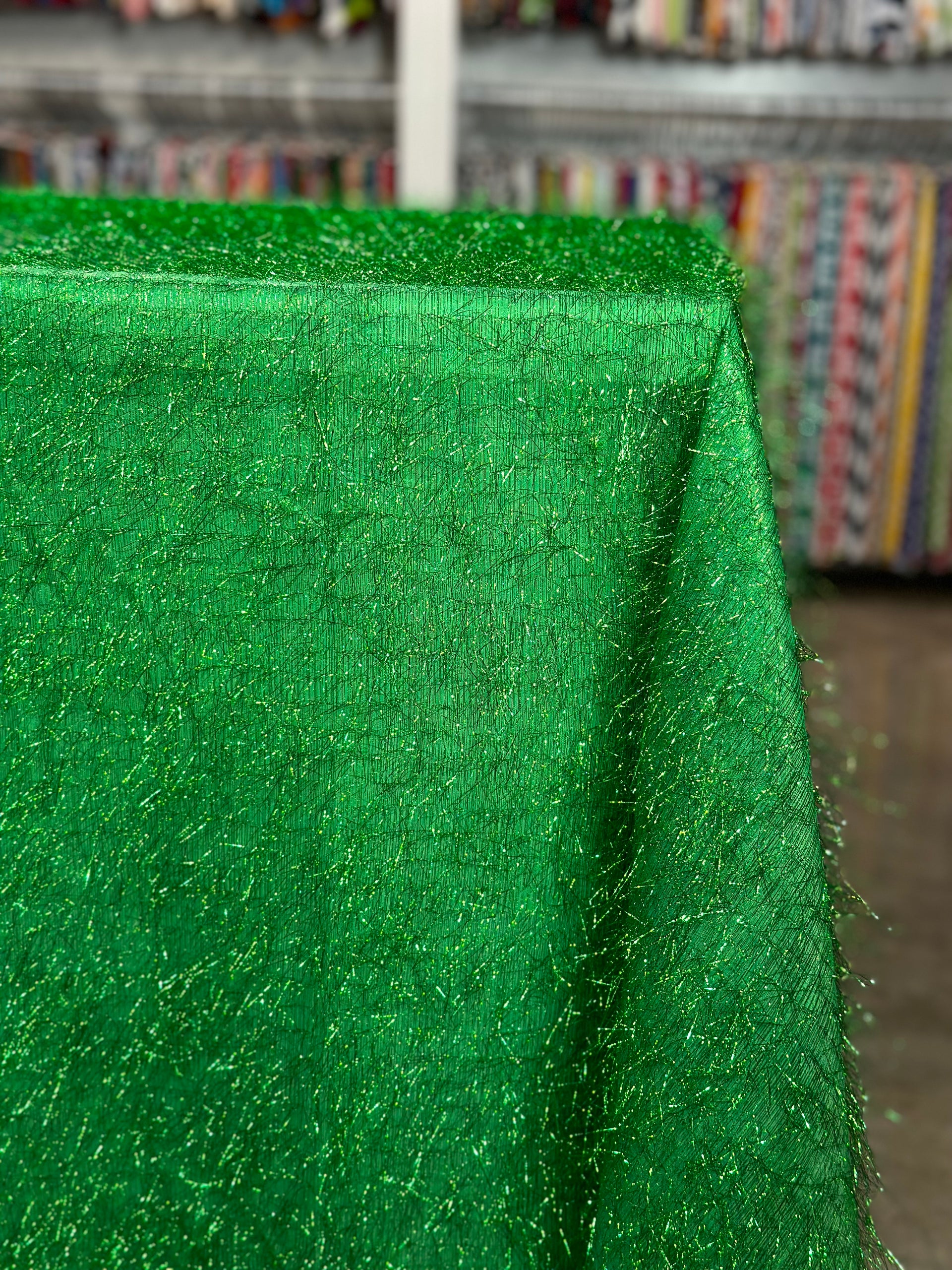 String Metallic Tablecloths & Overlays | Urquid Linen