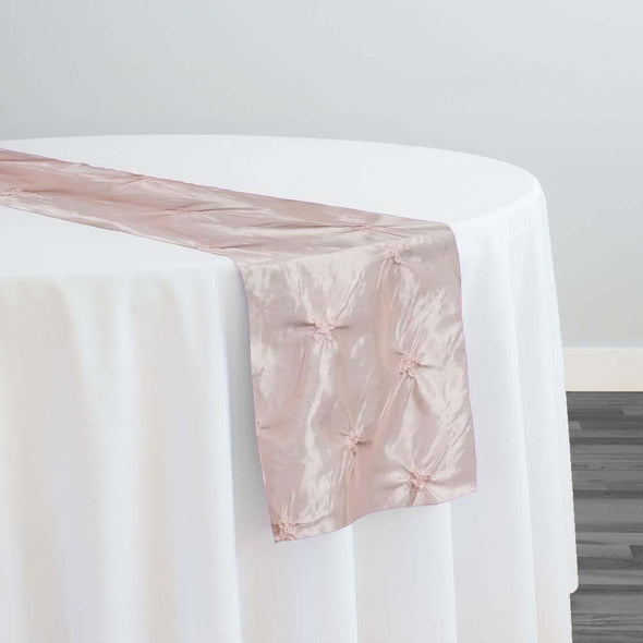 Belly Button (Pinwheel) Table Runner in Pink Petal – Urquid Linen