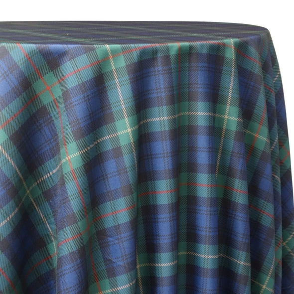 Plaid Poly Print Tablecloths & Overlays | Urquid Linen