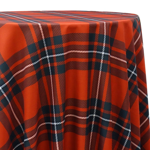Plaid Poly Print Tablecloths & Overlays | Urquid Linen